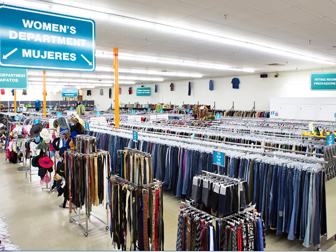 Women's wear heaven with racks stretching to infinity. Finding that perfect pair of jeans here feels like winning the lottery&mdash;at a fraction of the price.