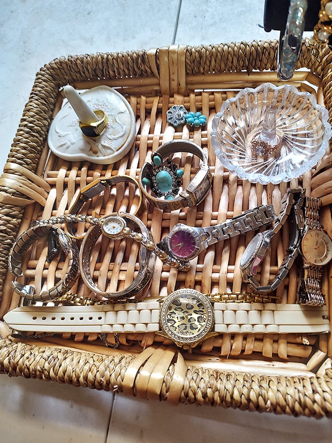 Wristwatches frozen in time, turquoise jewelry, and delicate trinkets&mdash;all priced less than your morning latte but carrying stories worth so much more.