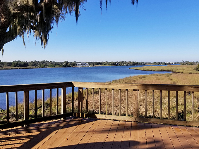 Nature's infinity pool &ndash; from this viewing deck, the boundary between sky and water blurs into a perfect Florida panorama that soothes even the most frazzled nerves.