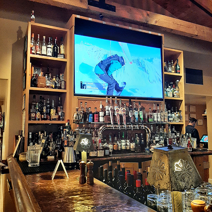 Not just a bar, but a liquid library of possibilities. The kind of place where "just one drink" becomes a delightful evening-long falsehood.