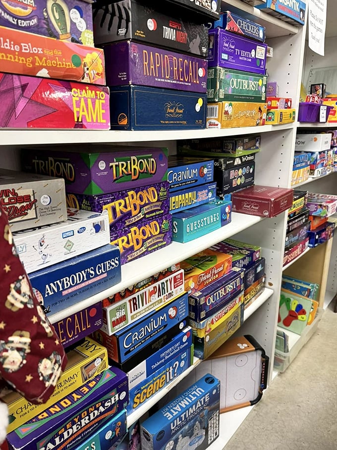 Board game heaven! Proof that family entertainment existed before smartphones, all at prices that won't Game Over your wallet.