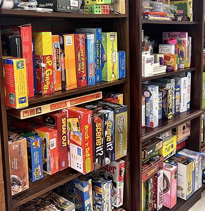 Board game heaven for analog entertainment enthusiasts &ndash; where Scrabble champions and Monopoly tycoons can build their empires for less than lunch money.