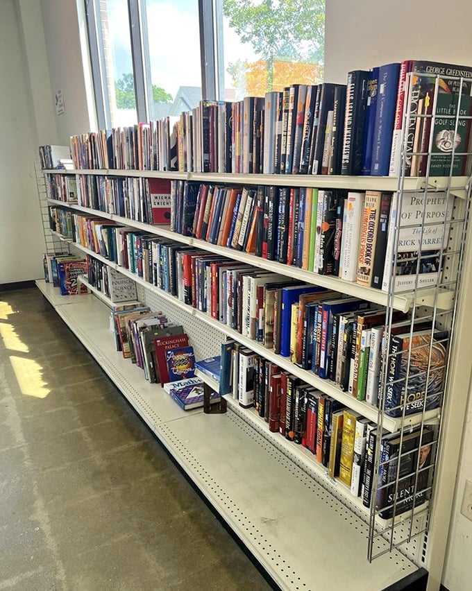 The book section: where literary adventures cost less than a coffee and last infinitely longer.