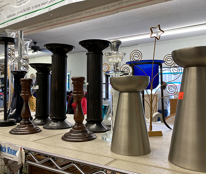 Elegant candlesticks stand at attention, ready for their next dinner party. From casual taco night to fancy anniversary celebrations, these will elevate any table.