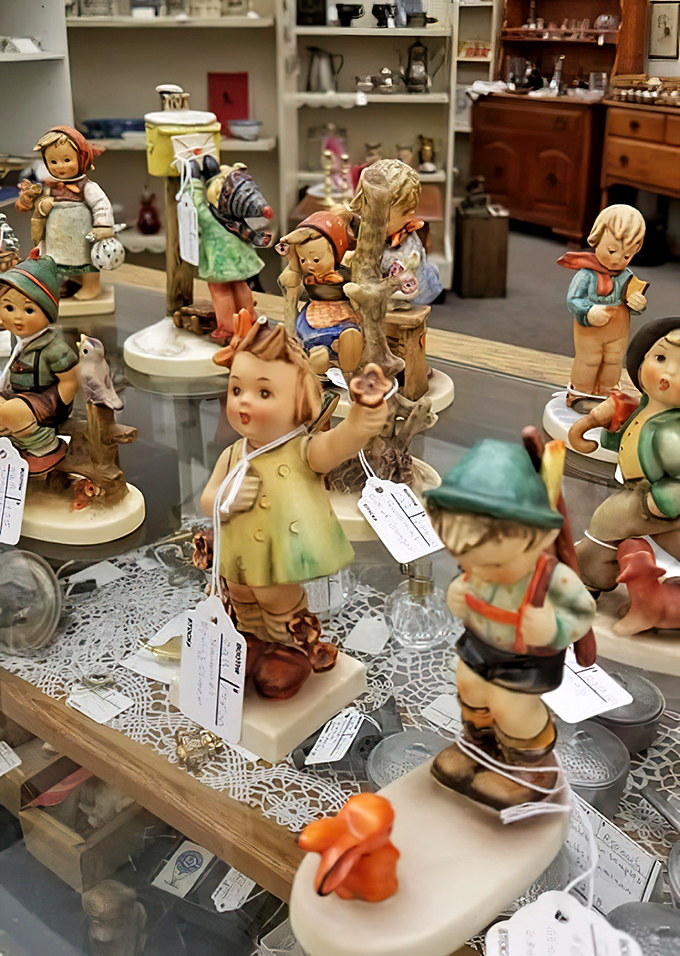These Hummel-style figurines capture childhood innocence with a craftsmanship that puts modern knickknacks to shame.