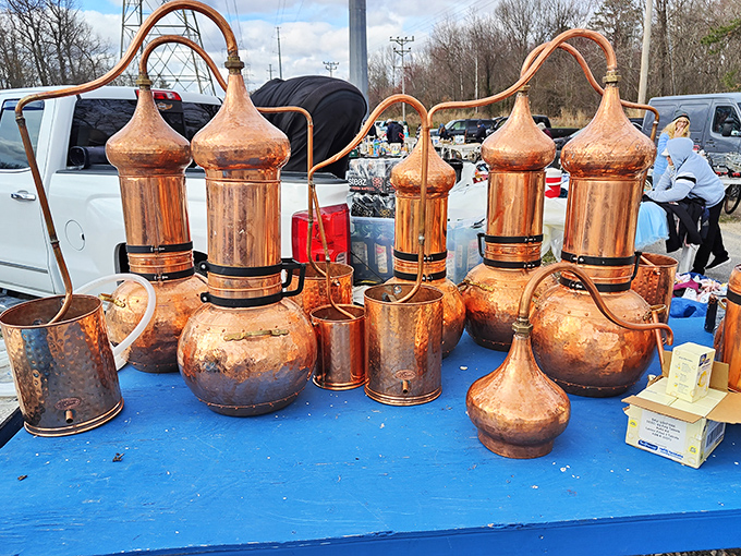 These gleaming copper stills aren't just beautiful&mdash;they're functional art with a history of craftsmanship that spans centuries and continents. 