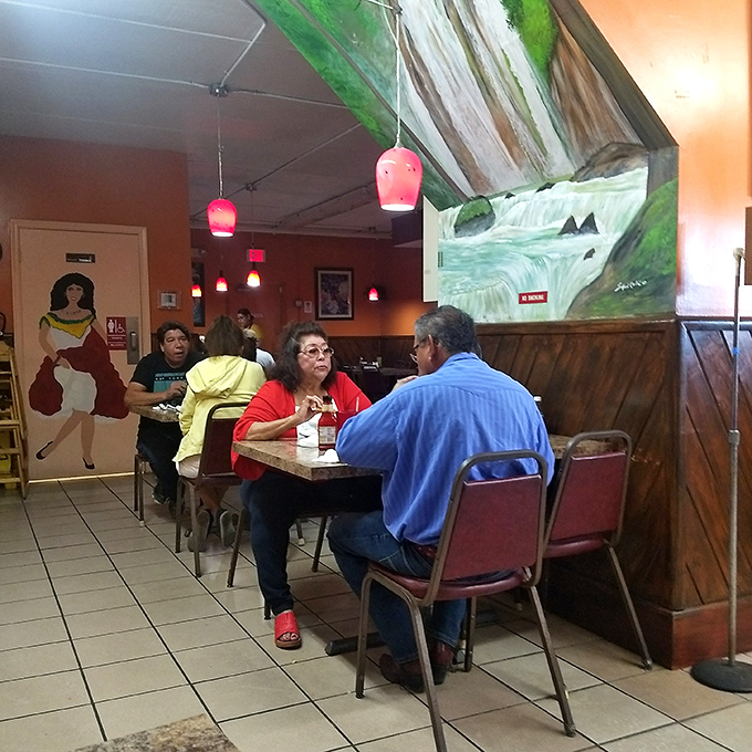 The dining room buzzes with conversation and satisfaction &ndash; where locals and travelers alike bond over the universal language of exceptional food.