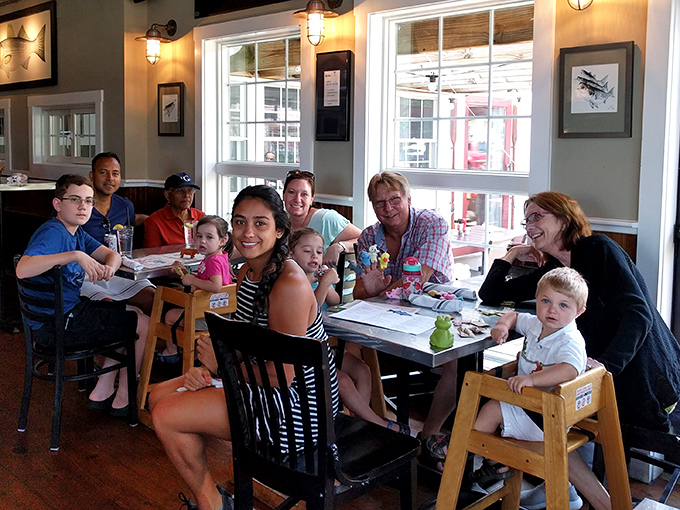 The true measure of a great restaurant? Happy families making memories between bites. Those smiles aren't just for the camera&mdash;they're genuine food joy.