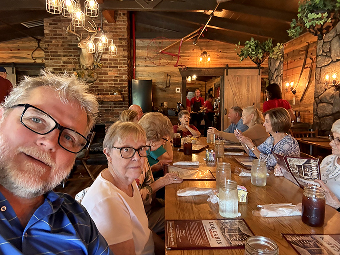 The dining room buzzes with the energy of people who know they're about to experience something special &ndash; genuine community around good food.