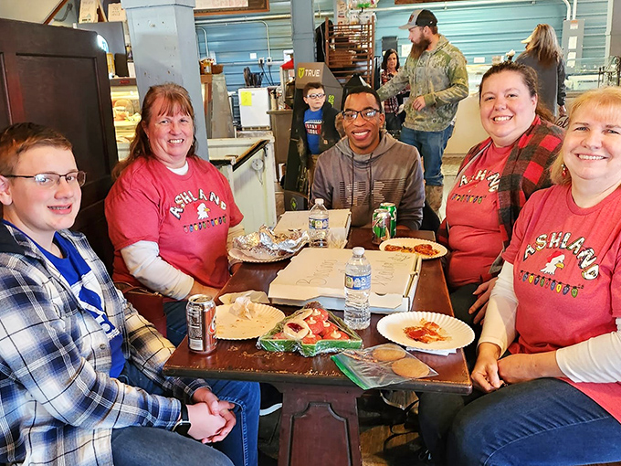 Nothing beats watching strangers become friends over pizza, the universal language that transcends all generational and geographical boundaries.