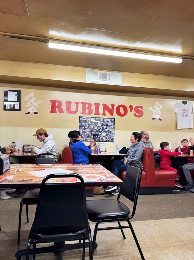 Families, couples, singles&mdash;Rubino's dining room welcomes everyone into its no-nonsense embrace of comfort and community.