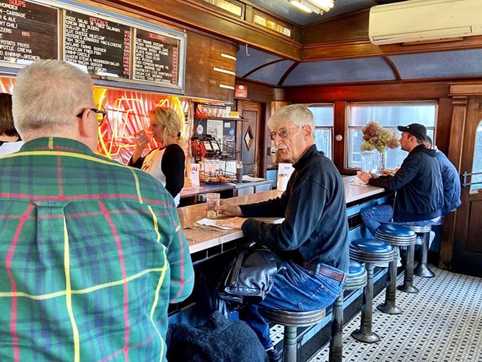 Counter culture at its finest &ndash; where locals gather for sustenance and conversation, proving some of Maine's best networking happens over home fries.