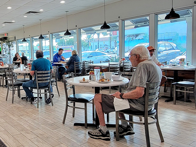 The true measure of a great deli? Regulars who've been claiming "their" table since before smartphones existed.