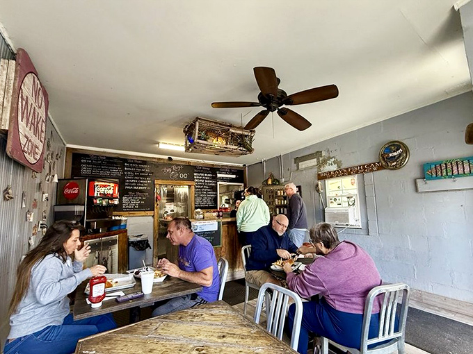 The dining room feels like eating in a friend's kitchen&mdash;if your friend happened to be the best seafood cook in Tampa.