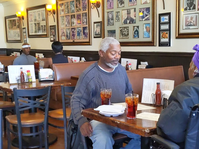 The walls tell stories of Atlanta's history while diners create new memories. Every booth holds conversations seasoned with laughter and nostalgia.