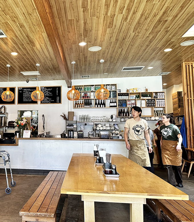 The dining room hums with that special energy that only comes when everyone in the room knows they've made an excellent decision.