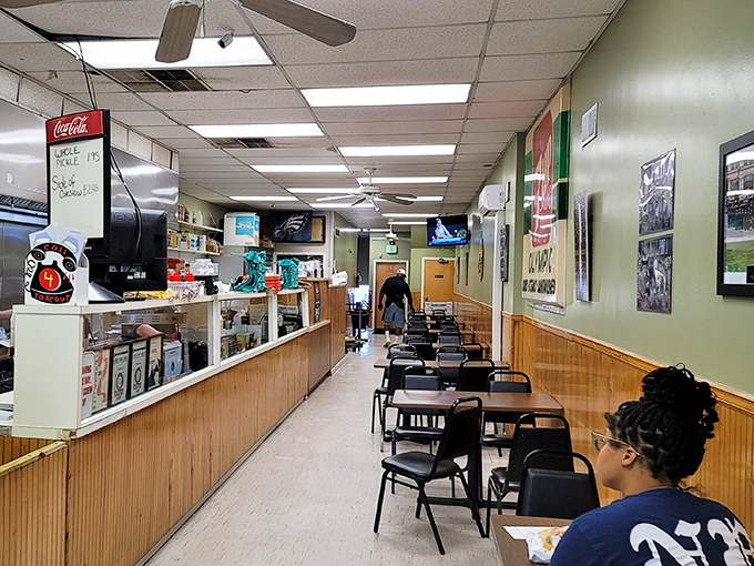 The dining area might be modest, but it's where countless Delawareans have experienced moments of sandwich-induced bliss.