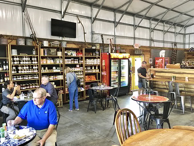 The dining area strikes that perfect balance between "carefully designed" and "we actually want you to feel comfortable enough to stay awhile."