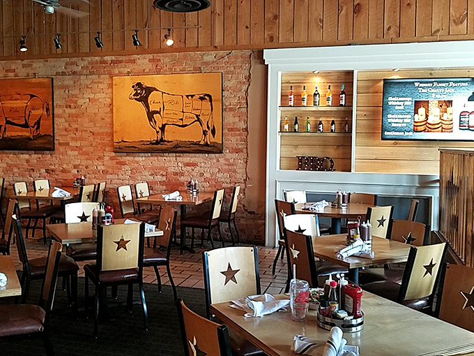 The dining room where calories don't count and star-backed chairs make you feel like the celebrity you are for discovering this place.