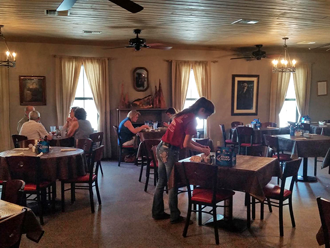 The dining room at Dupuy's feels like Sunday dinner at your favorite aunt's house &ndash; if your aunt happened to be the best seafood cook in Louisiana. 