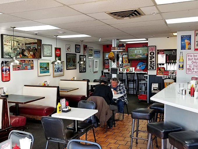 Decades of conversations have bounced off these walls. The memorabilia isn't curated&mdash;it's accumulated, like the stories of those who've eaten here.