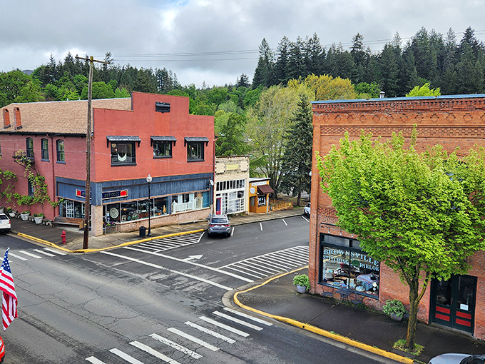 Brownsville's downtown vista reveals a perfect patchwork of historic buildings, each one housing treasures waiting to be discovered by curious visitors.