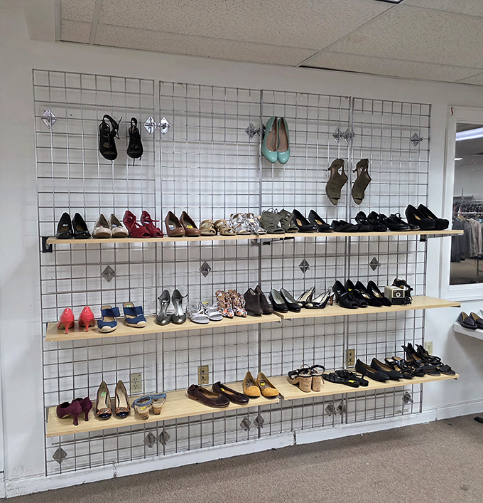 From pumps to boots, someone's shoe collection becomes your wardrobe solution at fraction-of-retail glory.