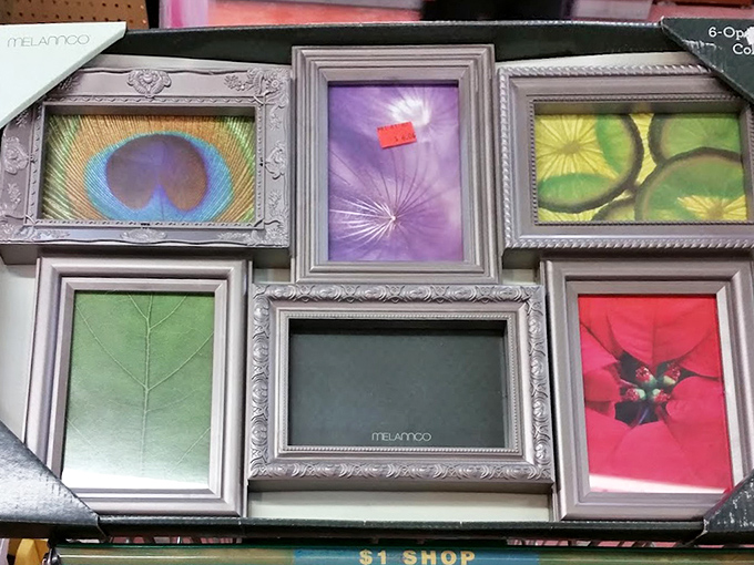 Picture frames waiting for their second act. Like actors between roles, these frames are ready to make your family photos look more important than they are.