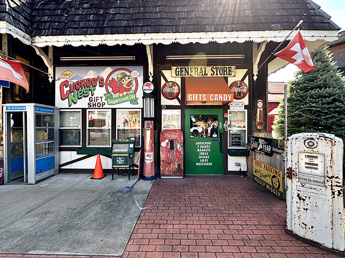 Cuckoo's Nest Gift Shop and General Store offers the kind of nostalgic Americana that makes you want to buy penny candy and write a postcard.