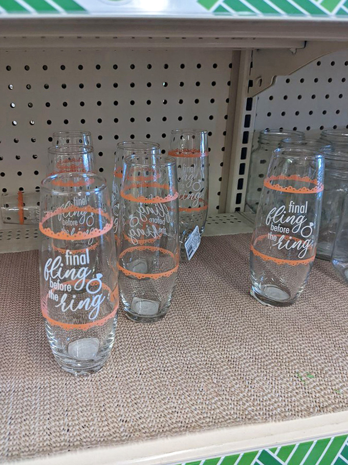 "Final fling before the ring!" Bachelorette party planning made easy with these celebratory champagne flutes that won't break the bank.