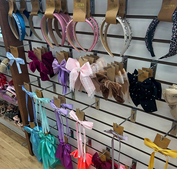 Headbands and hair bows that could turn a bad hair day into your signature look. Accessories small in size but mighty in impact.