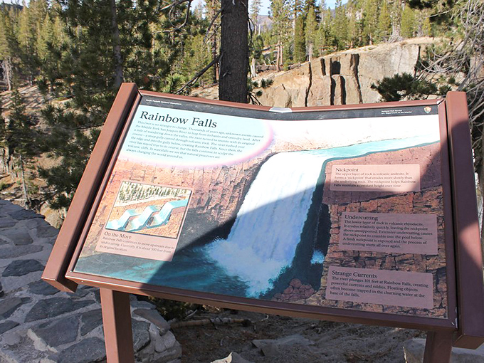 Every great natural wonder deserves its own interpretive sign, though no placard can capture that feeling when you first see it in person.