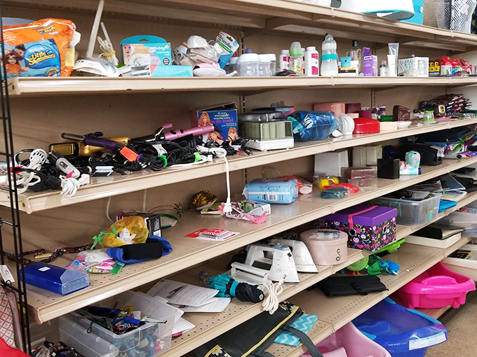 Shelves overflow with household gadgets and gizmos that make you wonder, "Why didn't I think to look here first?"