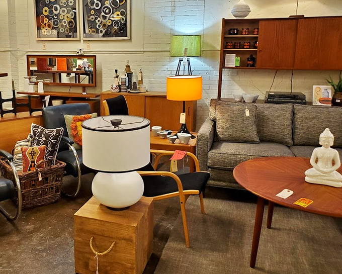 Mid-century modern meets contemporary comfort in vignettes that make you wonder if your entire home needs a stylish overhaul.