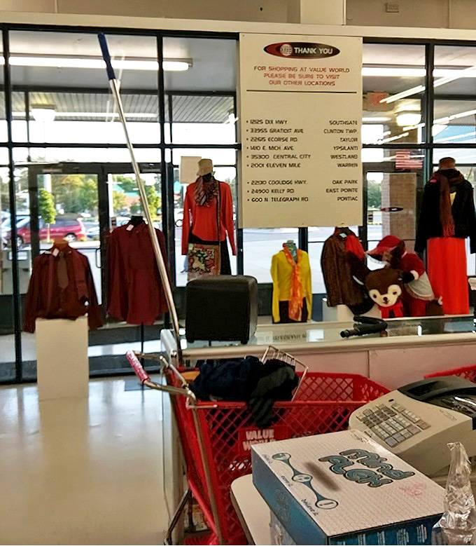 Organized chaos at its finest. The thrill of the hunt is half the fun&mdash;somewhere in this jumble is the perfect sweater.