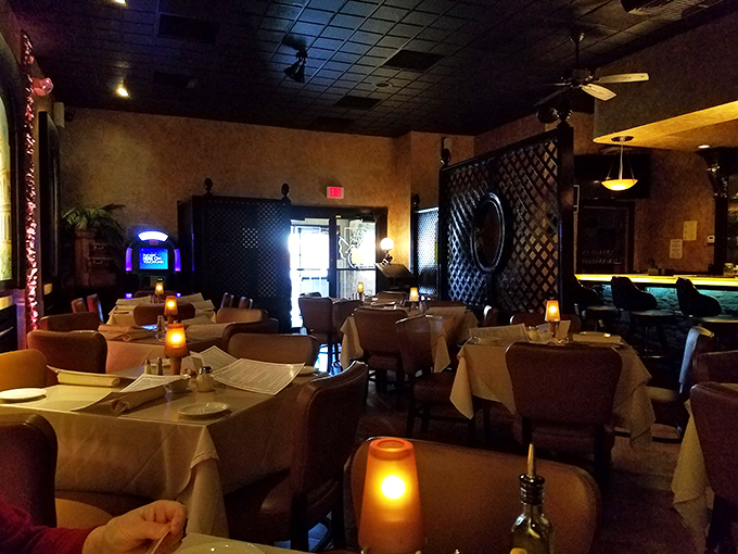 The dining room's amber glow transforms ordinary Tuesday dinners into special occasions, making even sweatpants feel fancy.