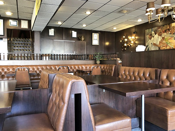 Those tufted booths aren't just comfortable&mdash;they're time machines to an era when restaurants knew the value of a good sit.
