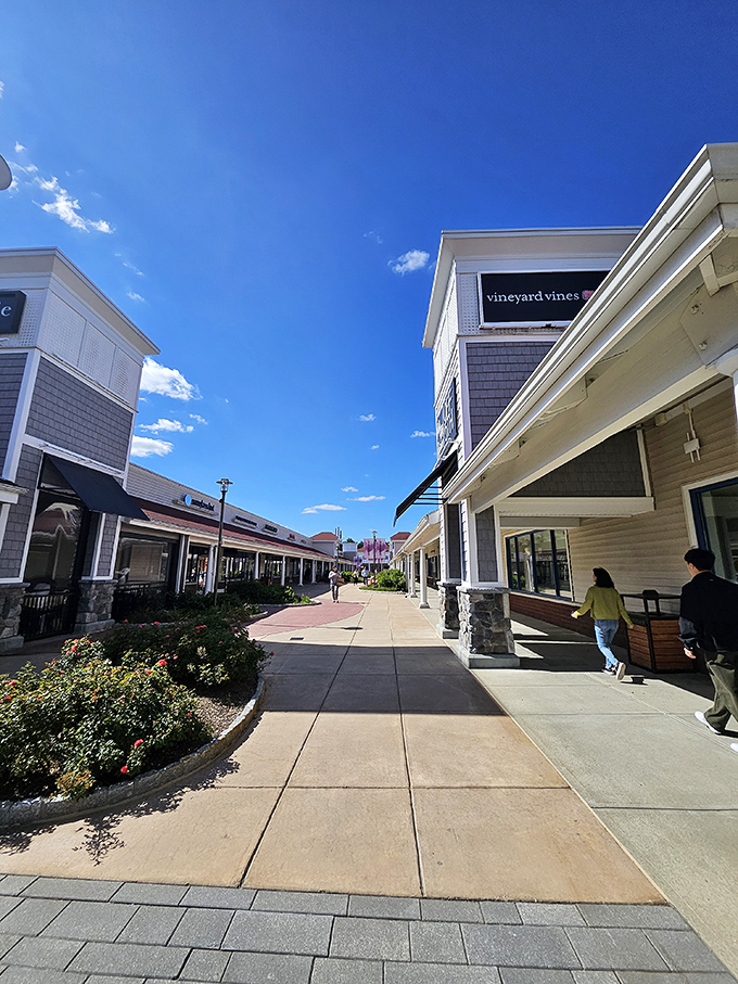 The Vineyard Vines store brings that Martha's Vineyard vibe without the ferry ride or trust fund requirement.
