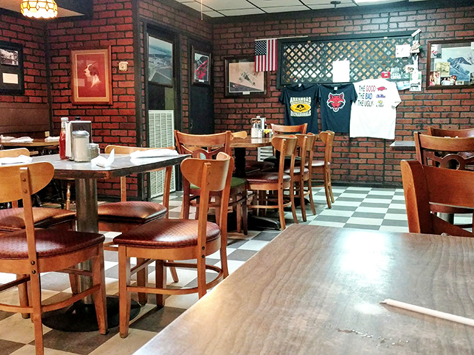 Red brick walls and decades of memorabilia create the perfect backdrop for barbecue that doesn't need Instagram filters to impress.