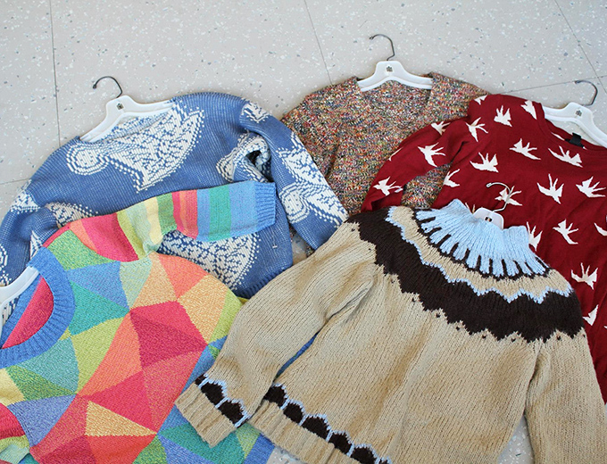 Sweater weather all year round! These knitted treasures range from subtle to statement—each one a hand-selected bargain waiting to happen.