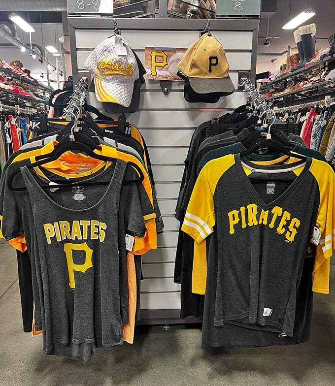 A happy customer celebrates his epic receipt. That face when you realize how much you just saved on your fashion haul.