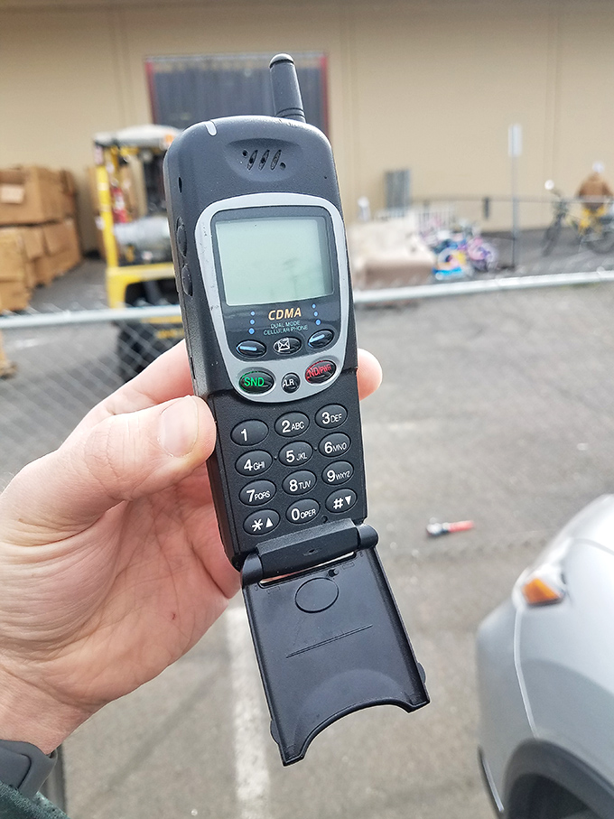 "Hello? 1998 called..." This flip phone could be your next Halloween costume accessory or conversation-starting paperweight. Y2K nostalgia included free!