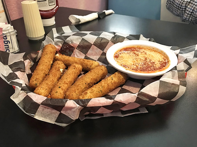 Mozzarella sticks: where the perfect pull of cheese meets the satisfying crunch of golden breading. The marinara's just a bonus.
