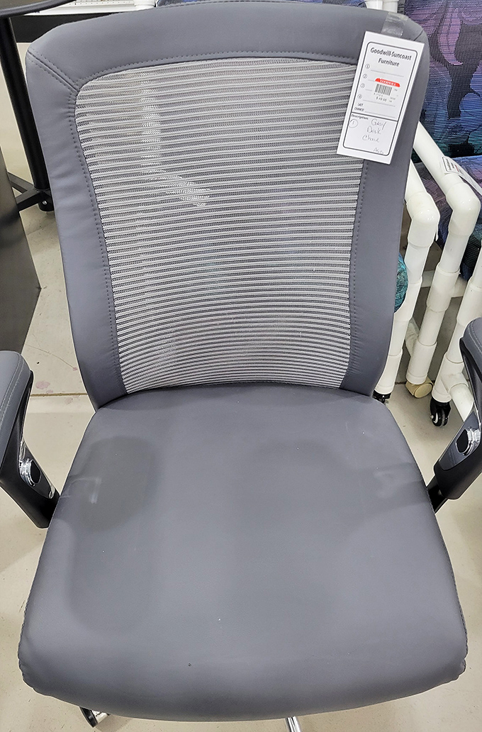 This office chair isn't just furniture; it's eight hours of comfort waiting to support someone's work-from-home dreams at a fraction of retail price.