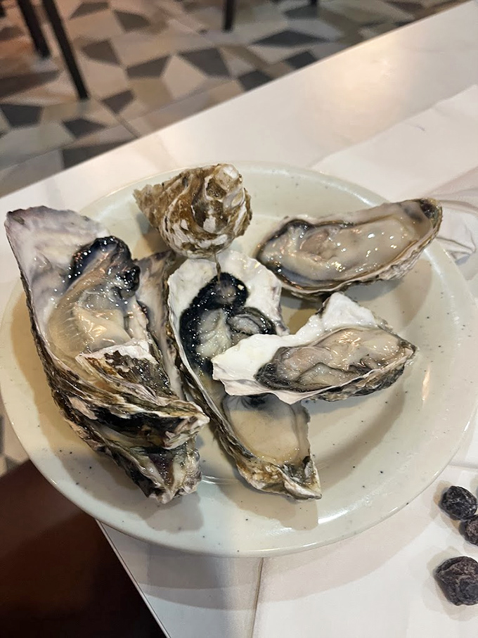 Fresh oysters on the half shell&mdash;nature's perfect appetizer. The ocean's treasures make a surprising appearance in the Arizona desert.