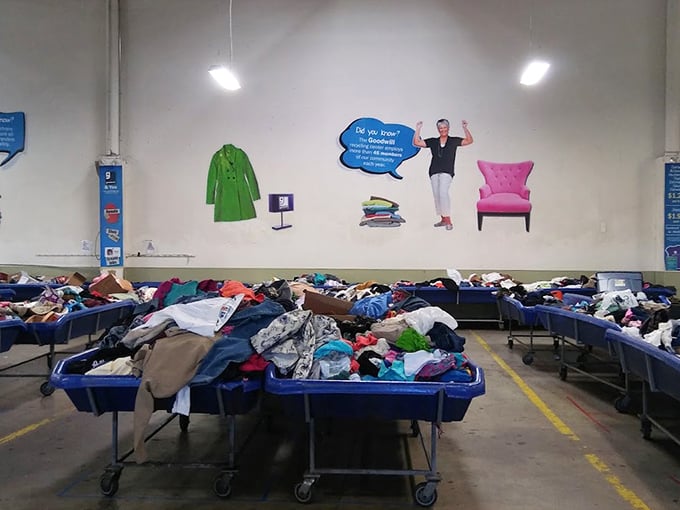 The wall art says it all&mdash;this is where fashion goes for its second act. Every garment tells a story waiting for a new chapter.