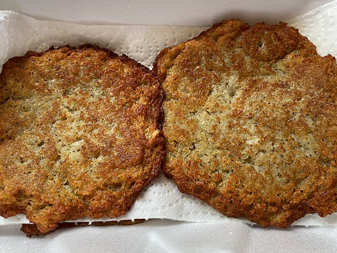 These potato pancakes aren't just crispy&mdash;they're the gold medal winners of the starch Olympics. Impossibly crisp exteriors hiding fluffy, savory centers.