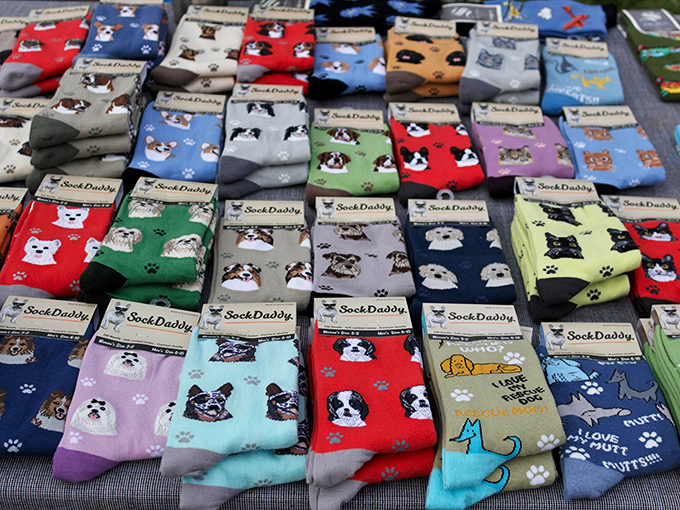 Sock heaven exists, and it's filled with every dog breed imaginable. Your ankles deserve this kind of whimsical self-expression.