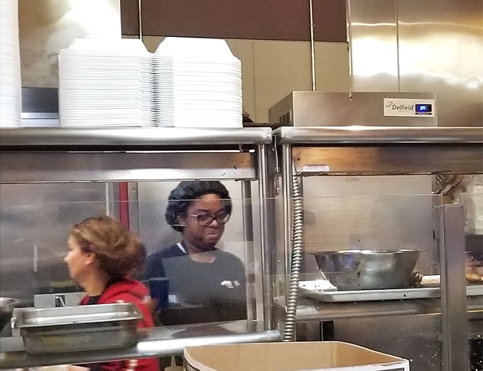 The real MVPs working their magic behind the scenes, turning raw ingredients into BBQ gold.