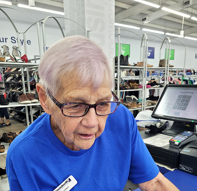 Dedicated staff members are the heart of Goodwill's mission, connecting donations with new homes while supporting community employment programs.